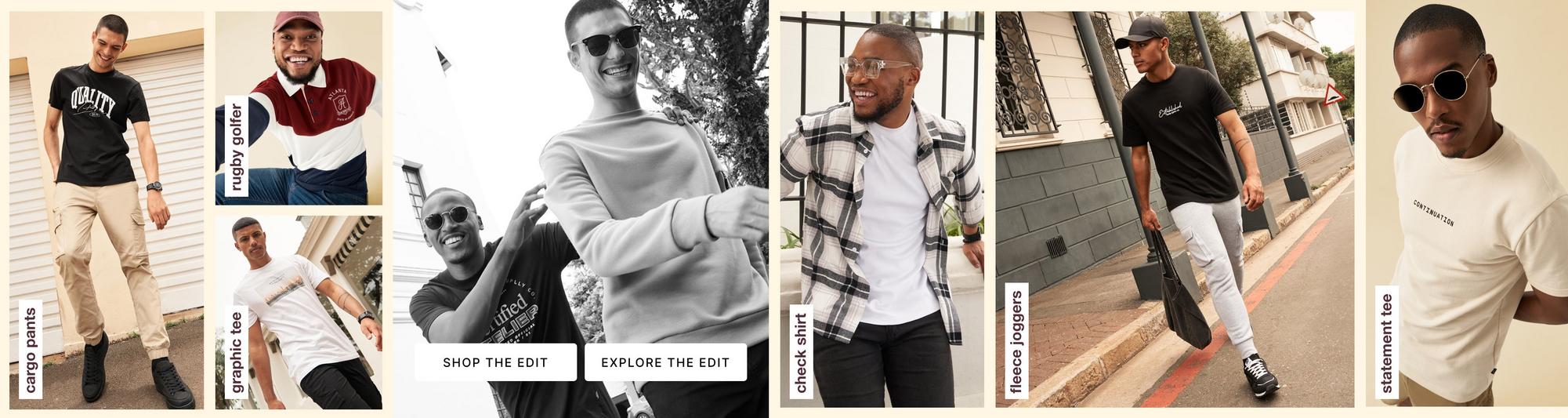 Mens Clothing, Shoes & Fashion Accessories | MRP