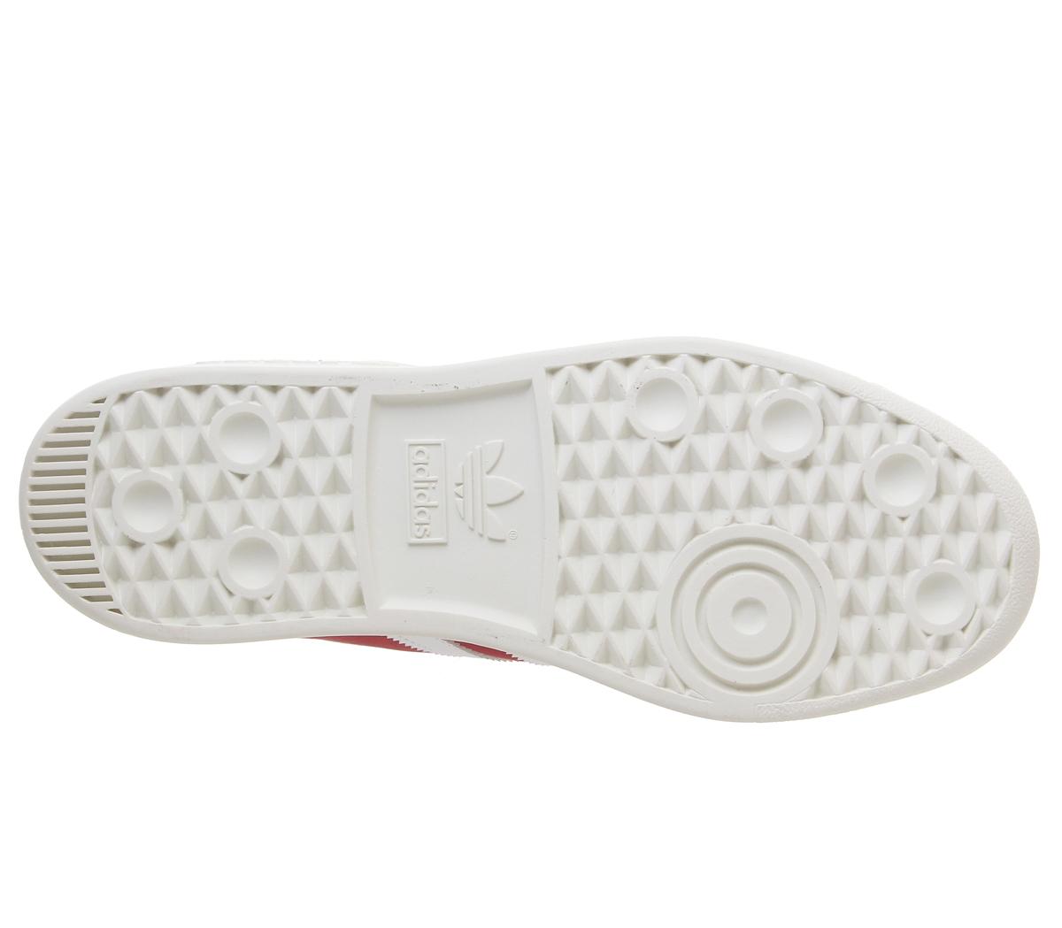 adidas Trimm Trab Trainers Active Red White Gold - Men's Trainers
