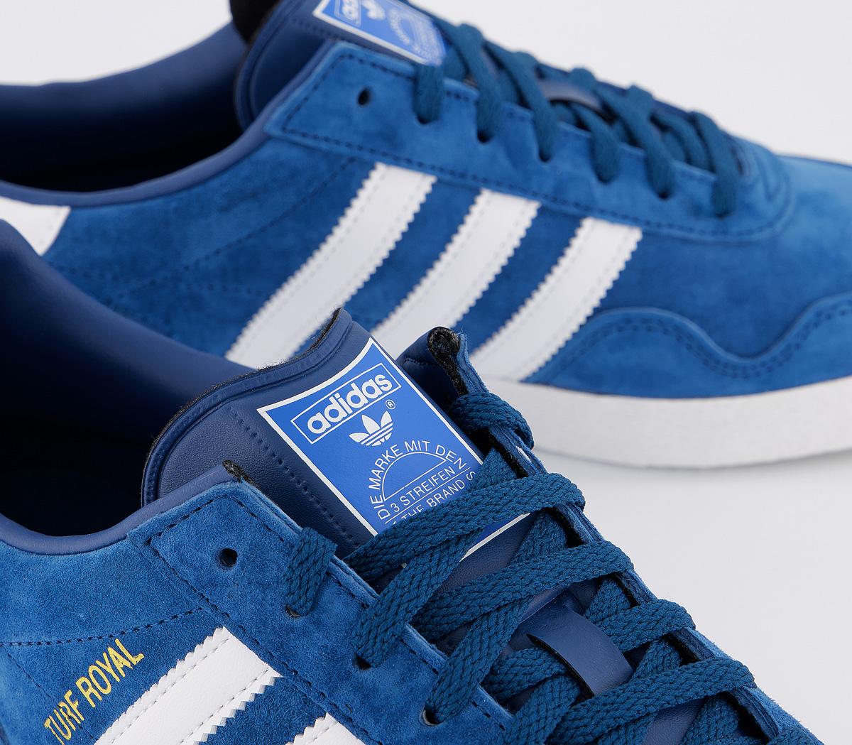 adidas Turf Royal Marine Blue White - Men's Trainers