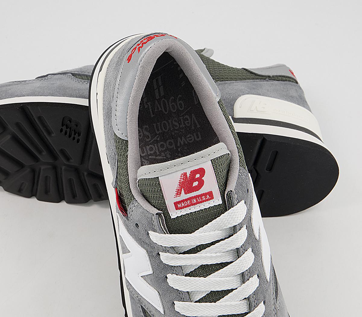 New Balance M990 Trainers V Series V1 Grey - Men's Premium Sneakers
