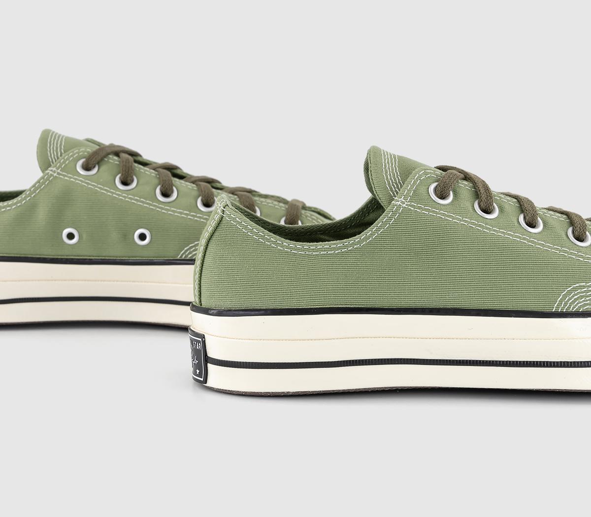 Converse All Star Ox 70 Trainers Alligator Utility White - Men's Trainers