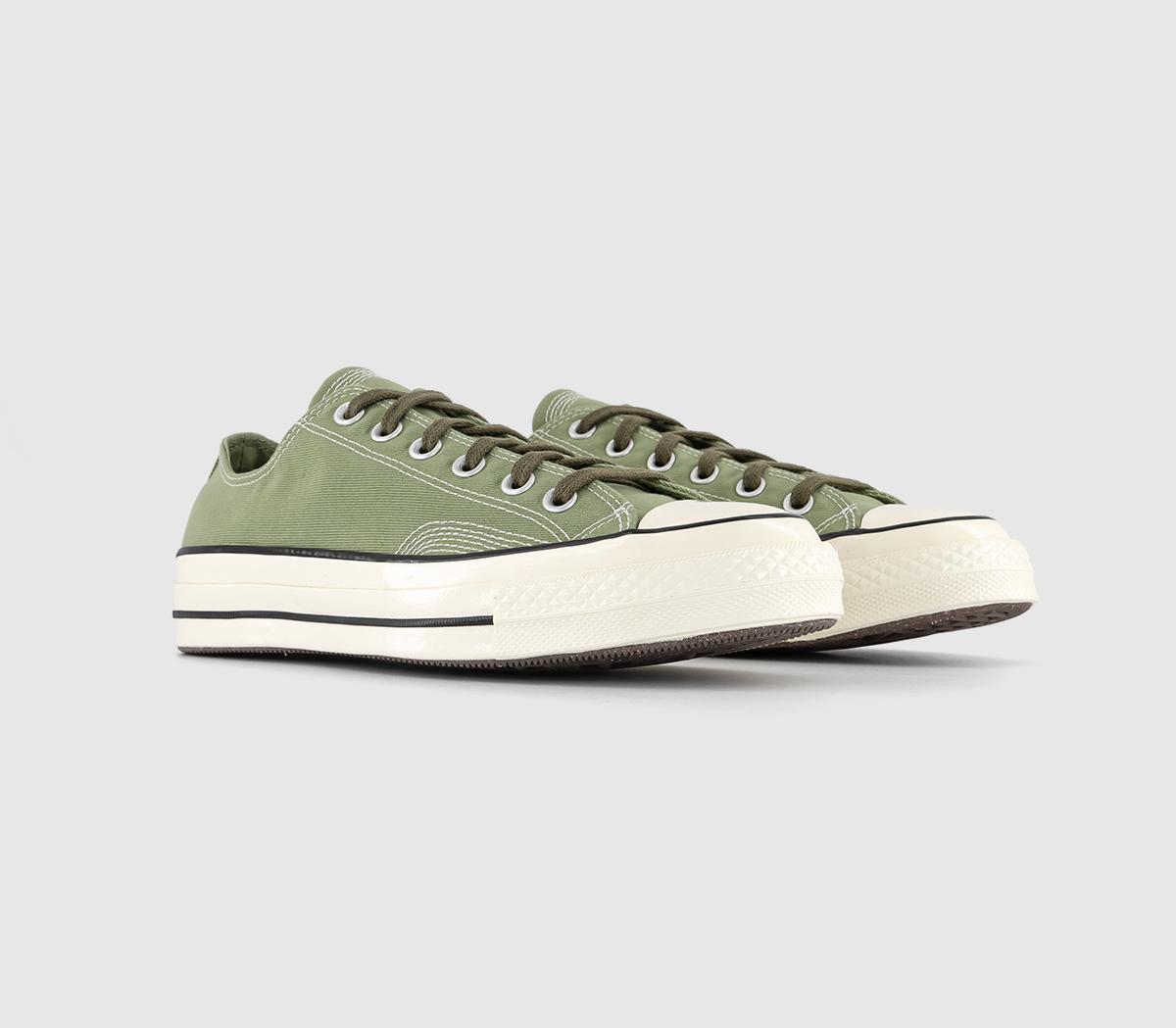 Converse All Star Ox 70 Trainers Alligator Utility White - Men's Trainers