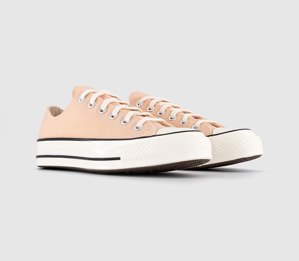 Converse All Star Ox 70 Trainers Coral Egret Black - Women's Trainers