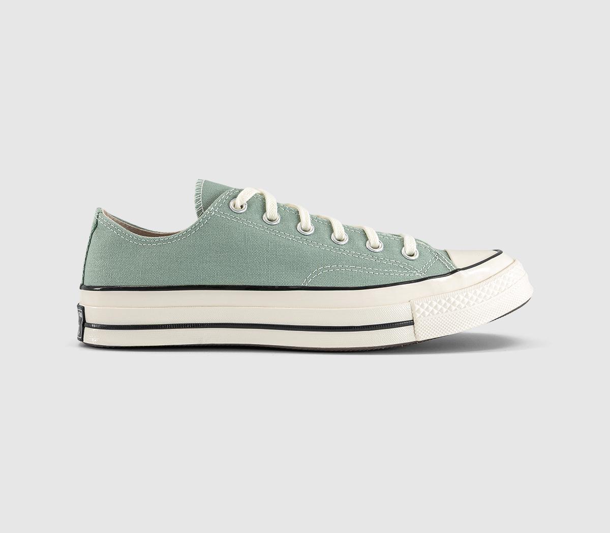 Click here for Converse Womens All Star OX 70s Trainers Thyme Aga... prices