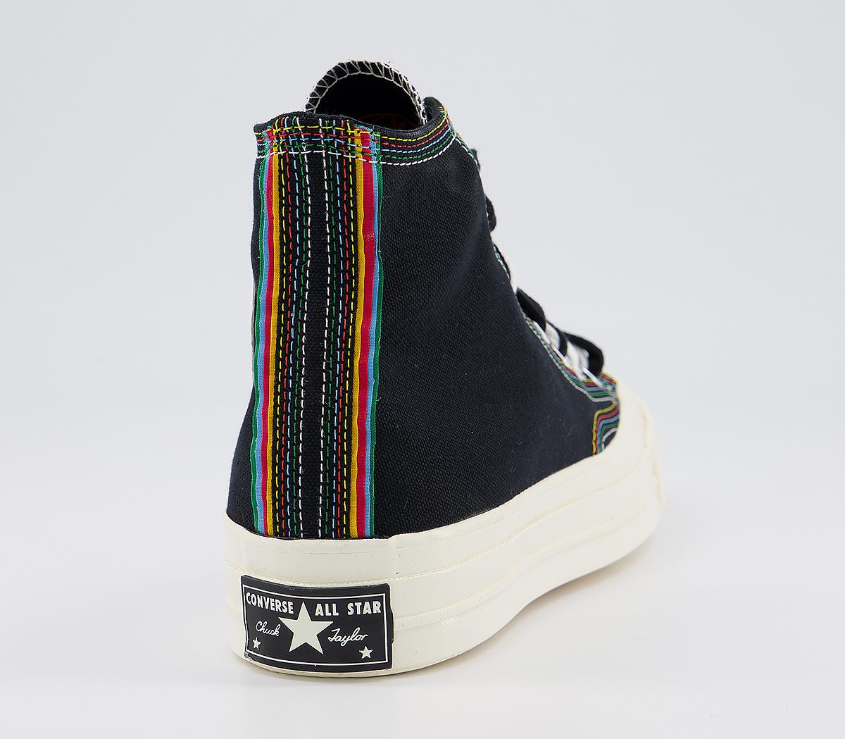 Converse All Star Hi 70 S Black Multi Egret Layers Exclusive - Unisex ...