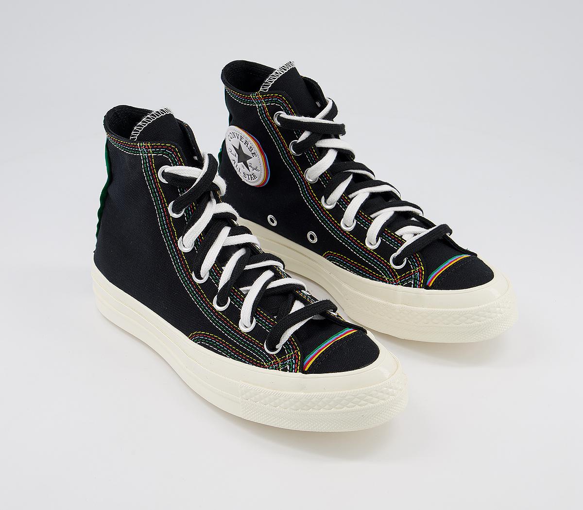 Converse All Star Hi 70 S Black Multi Egret Layers Exclusive - Unisex ...