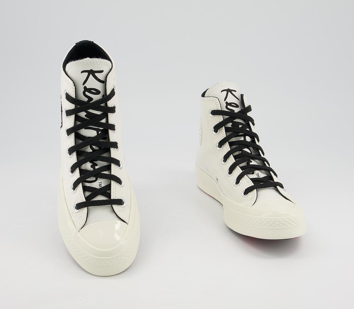 Converse All Star Hi 70s Trainers Keith Haring Egret Black Red - Unisex ...