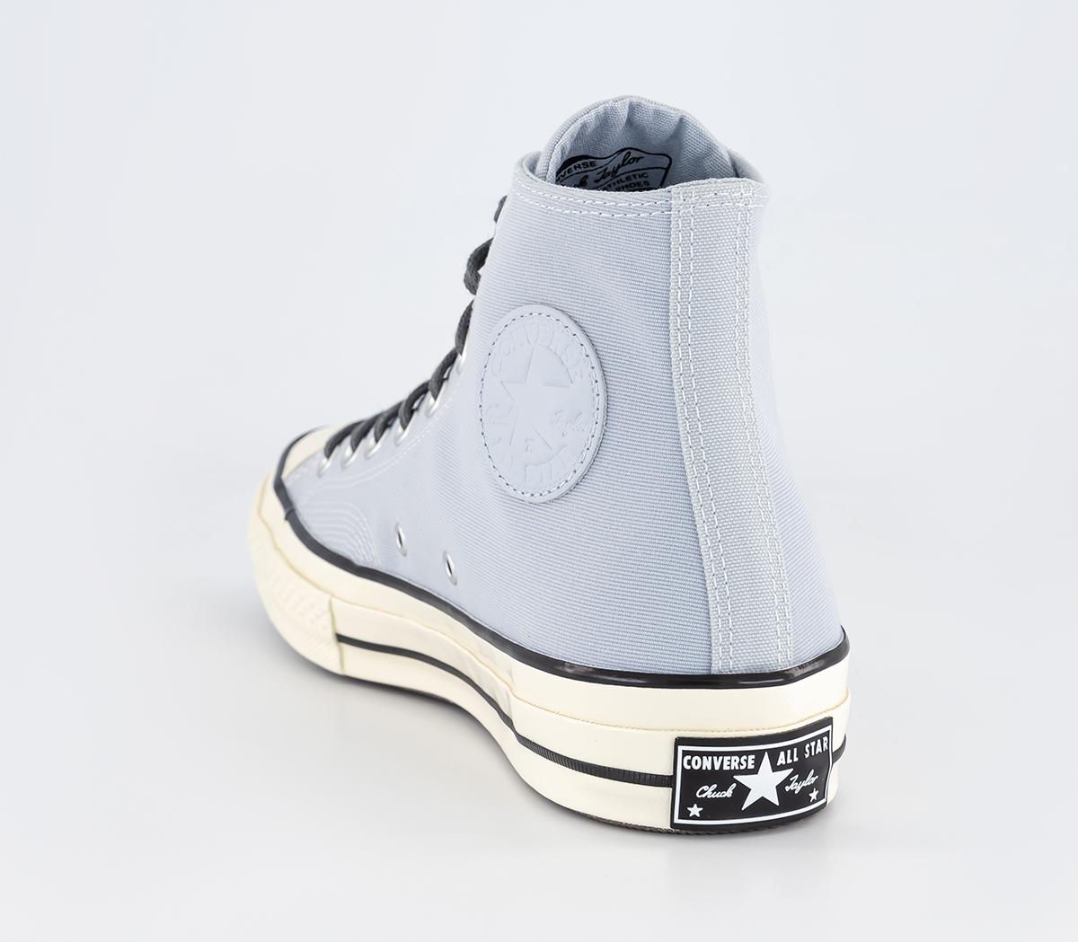 Converse All Star Chuck 70 Hi Trainers Ghosted Cyber Grey White - Men's ...