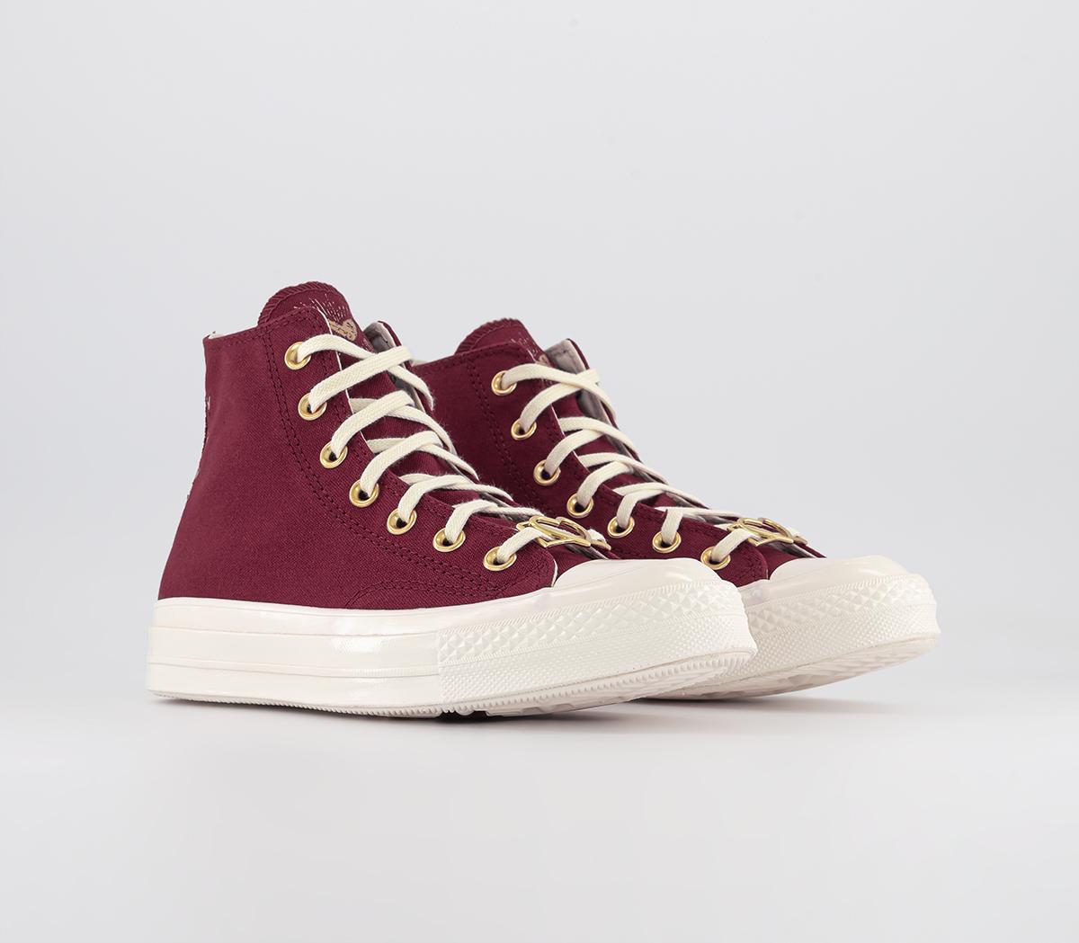 Converse All Star Chuck 70 Hi Valentine's Trainers Back Alley Brick ...