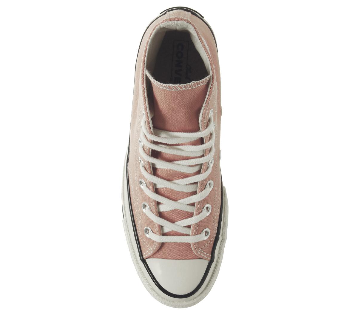 Converse All Star Hi 70's Trainers Desert Peach Black - Unisex Sports