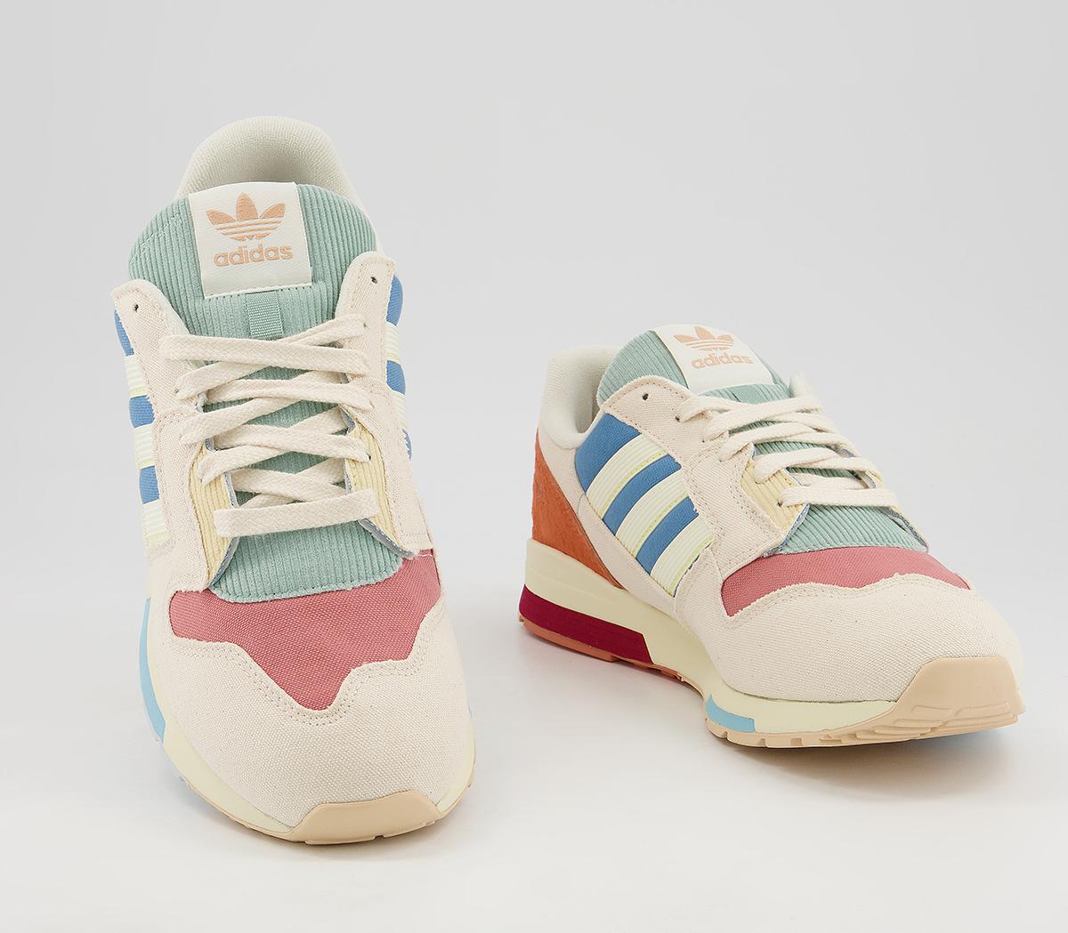 adidas Zx 420 Trainers Os Non Dyed Off White Cream White - Unisex Sports