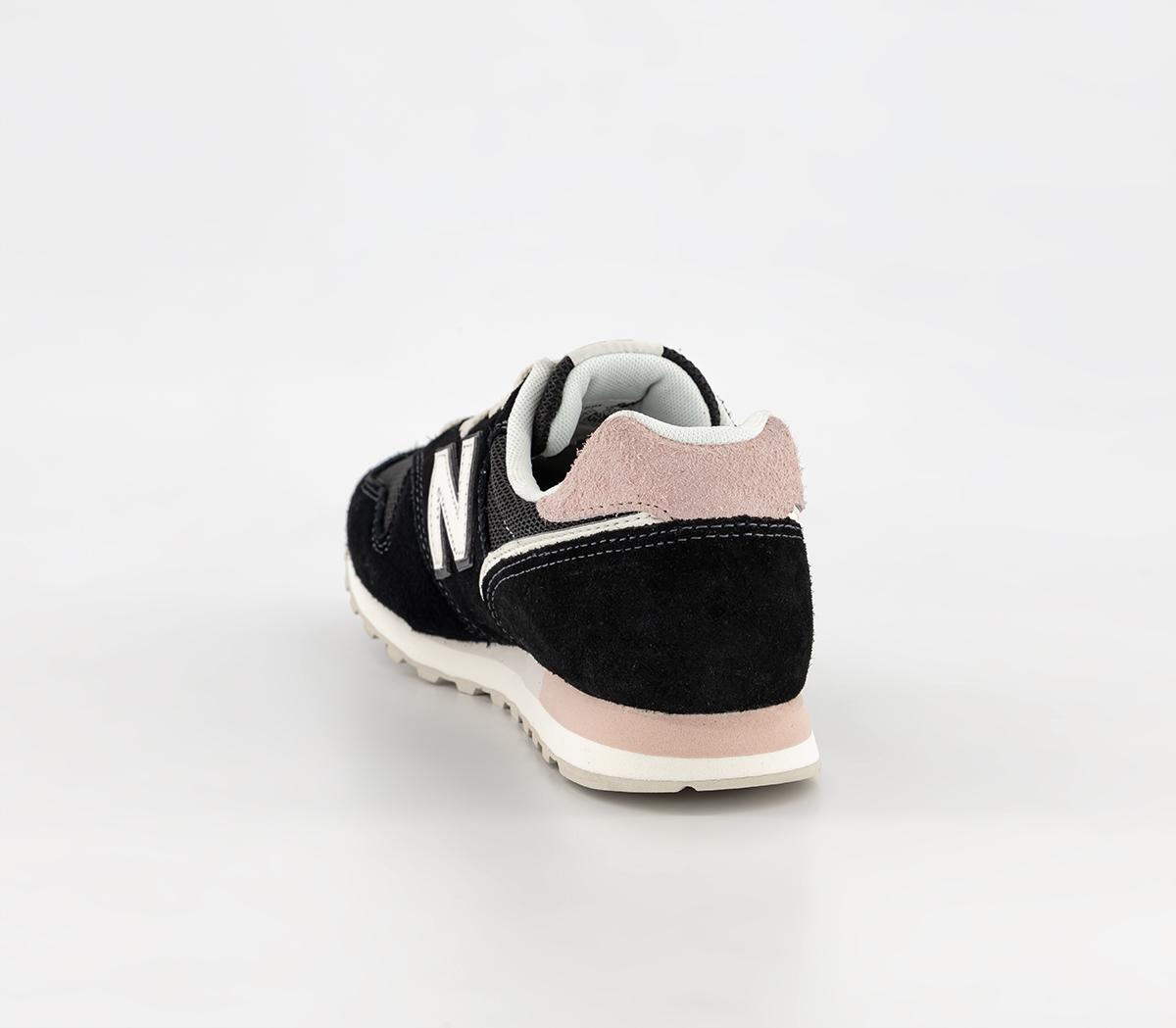 New Balance W373 Trainers Black Pink White - Women's Trainers