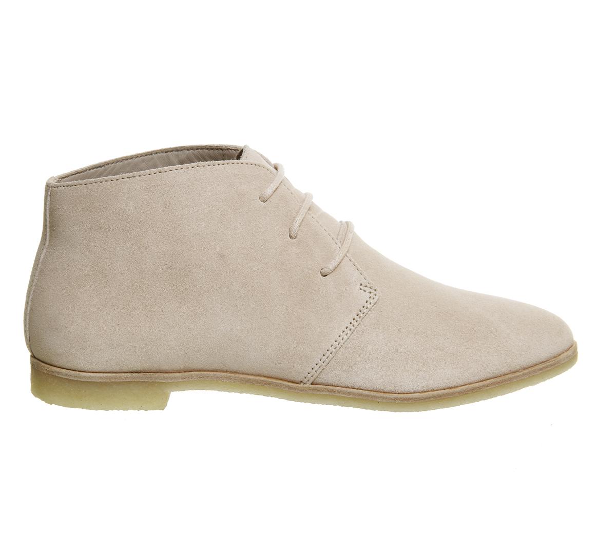 Clarks Originals Phenia Desert Boots Light Pink Suede - Women's Ankle Boots