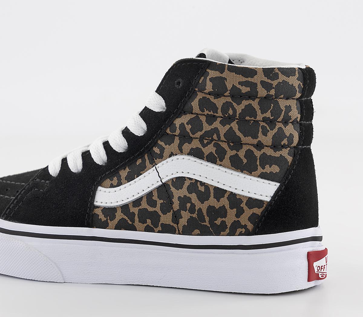 Vans Sk8 Hi Kids Trainers Leopard - Unisex
