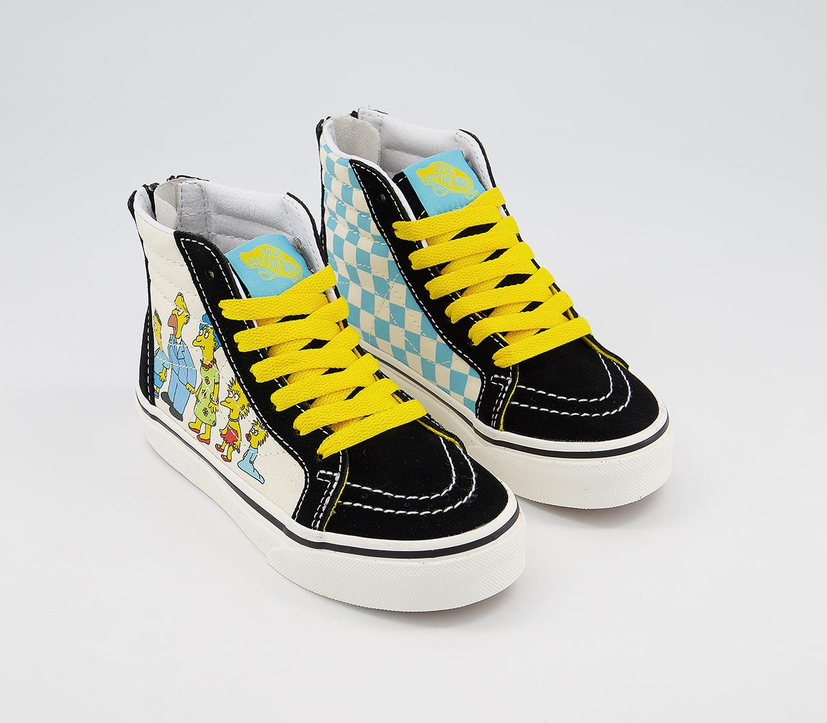Vans Sk8 Hi Kids Trainers The Simpsons 19872020 - Unisex