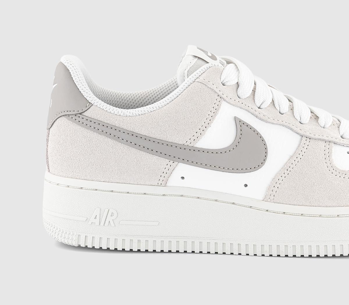 Nike Air Force 1 Lo Trainers Summit White College Grey Phantom - Women ...