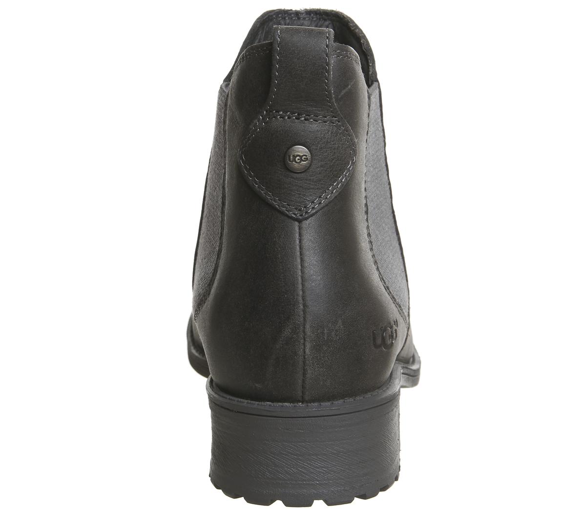 UGG Bonham Chelsea Boots Grey Leather - Women's Ankle Boots