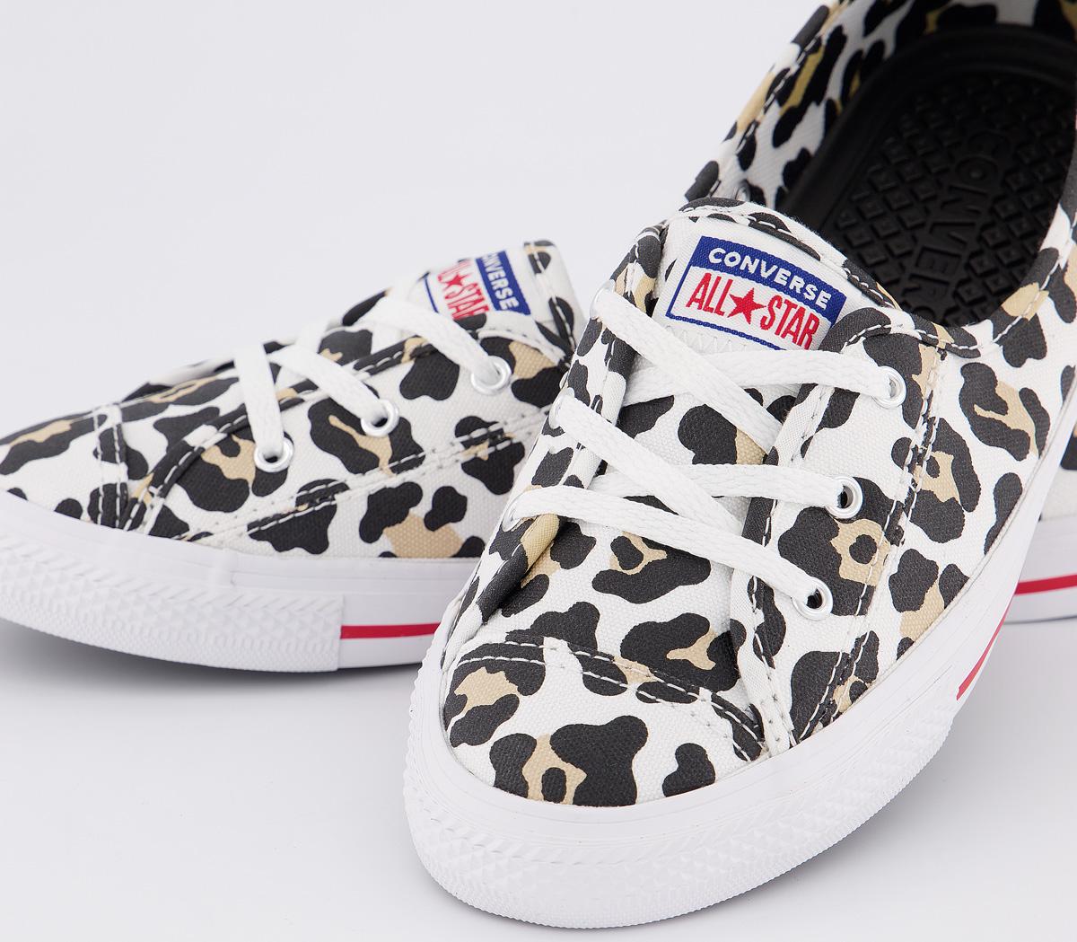 Converse Ctas Ballet Lace White Black Desert Ore - Women's Trainers