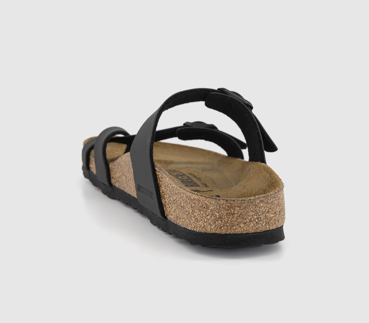 BIRKENSTOCK Mayari Cross Strap Sandals Black N - Women’s Sandals