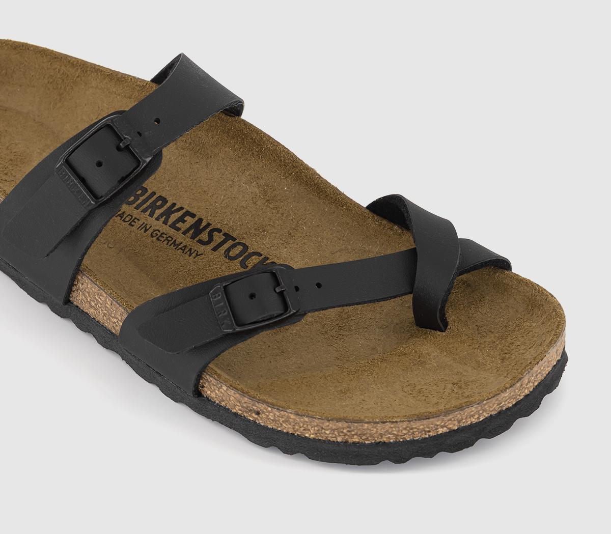 BIRKENSTOCK Mayari Cross Strap Sandals Black N - Women’s Sandals