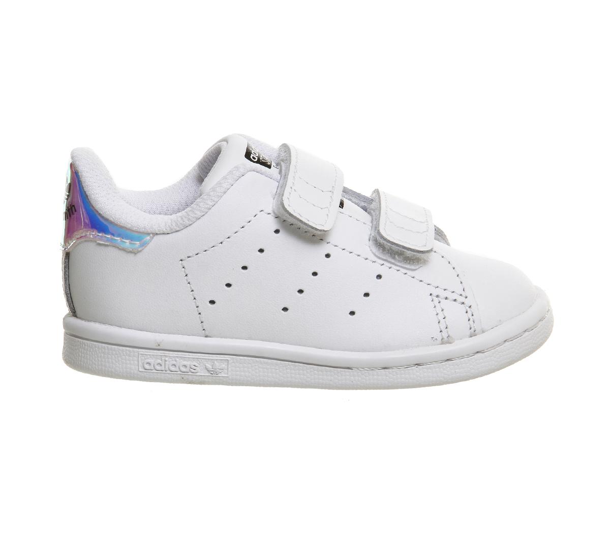 adidas Stan Smith Cf Td 3-9 Metallic Silver - Unisex