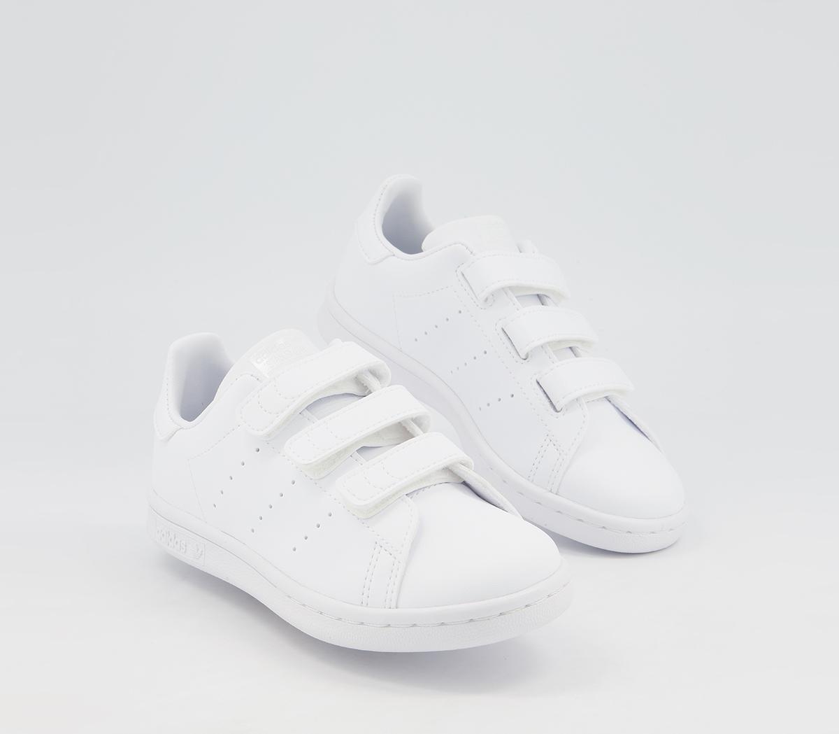 adidas Stan Smith Cf Ps Trainers White White White - Unisex