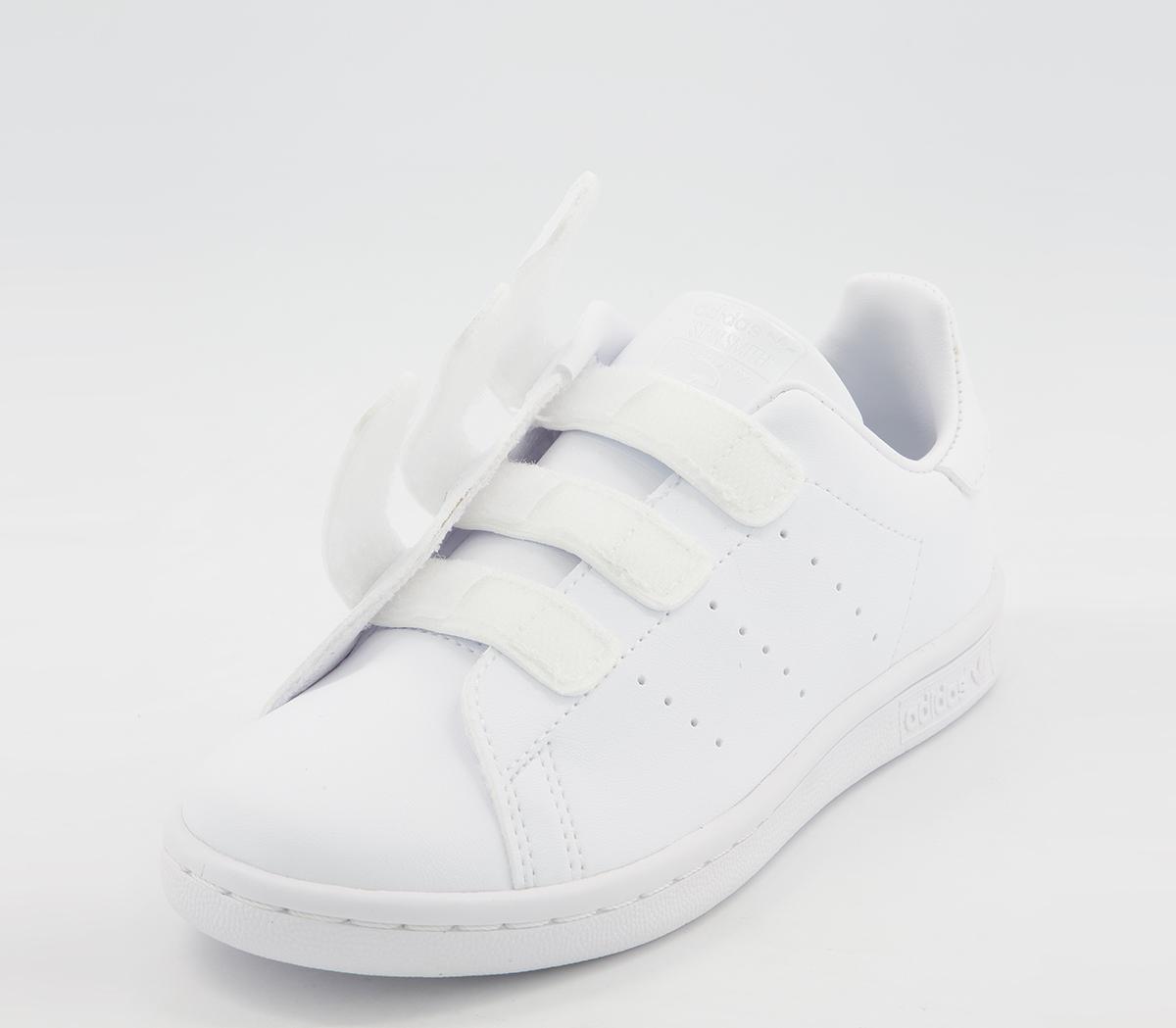 adidas Stan Smith Cf Ps Trainers White White White - Unisex