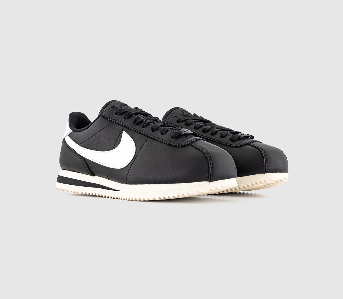 Nike Nike Cortez Traniers Black Sail Alabaster - Unisex Sports