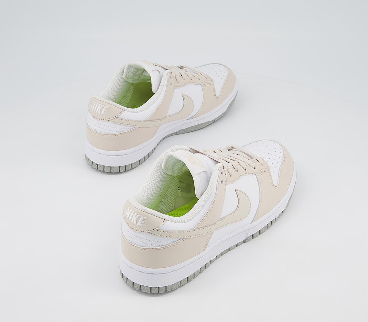 Nike Dunk Low Trainers White Light Orewood Brown - Nike Dunk