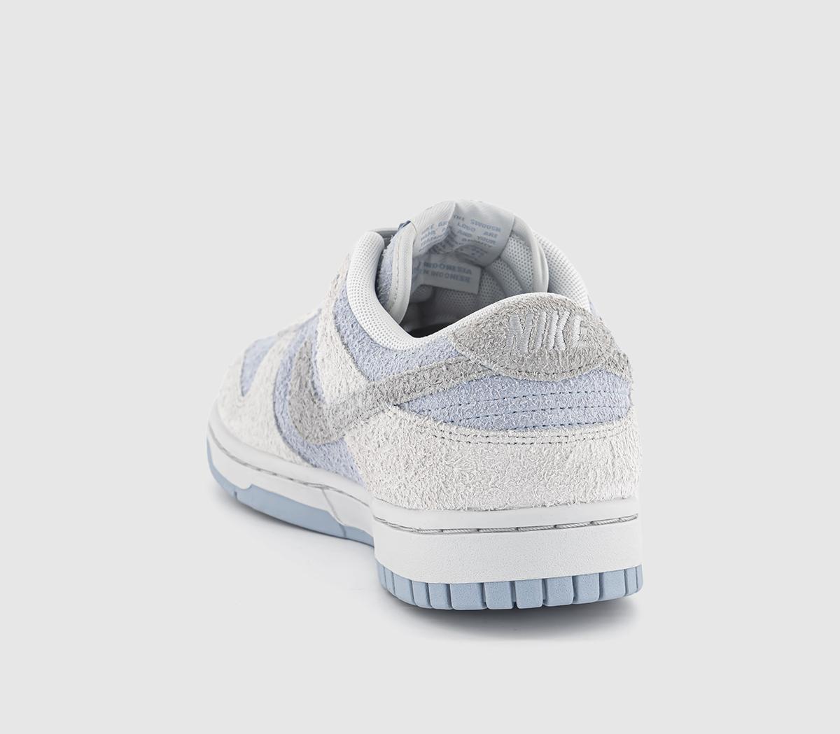 Nike Dunk Low Trainers Photon Dust Light Smoke Grey Armory Blue - Men's ...