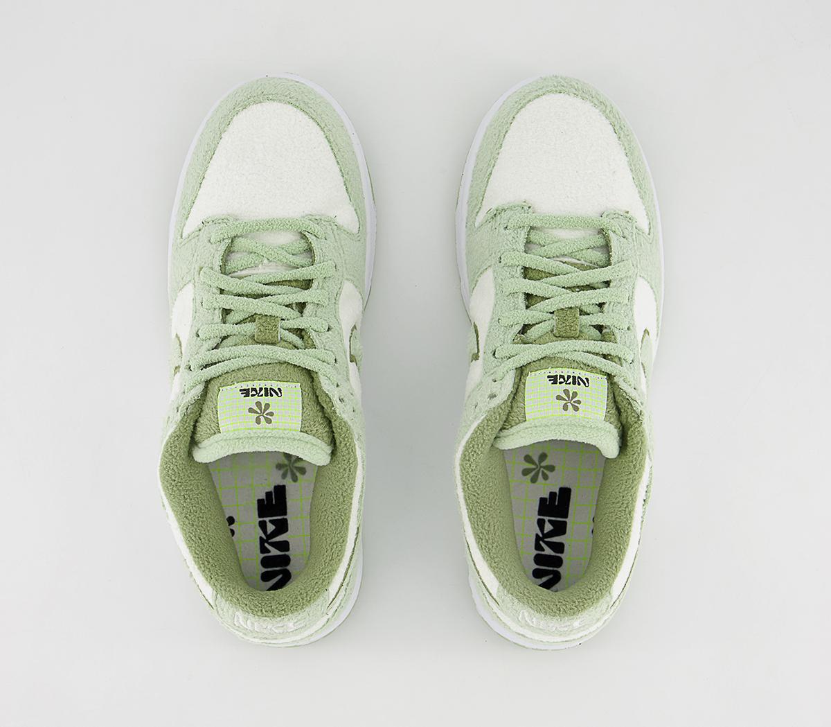 Nike Dunk Low Trainers Honeydew Honeydew Phantom Alligator - Women's ...