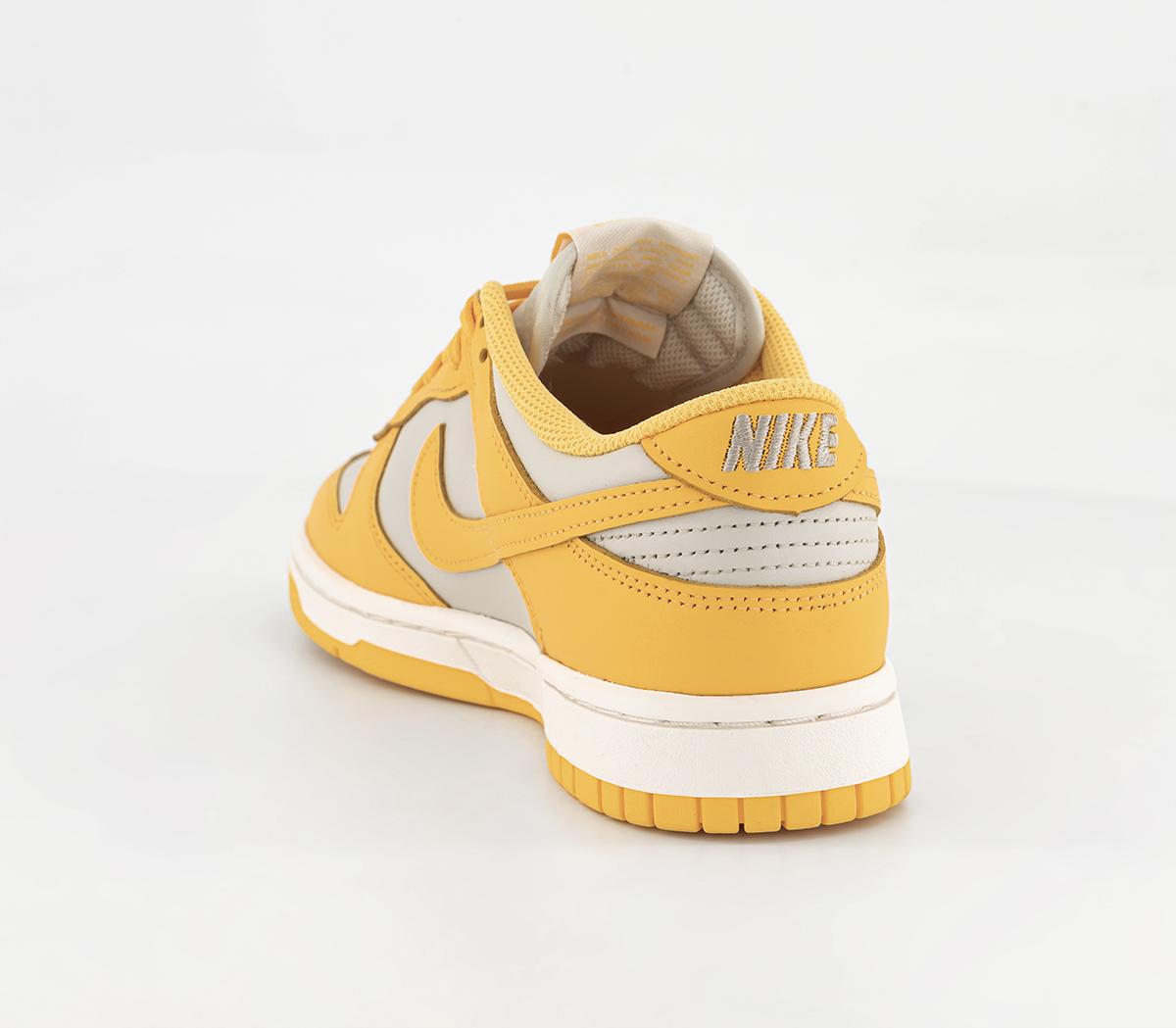 Nike Dunk Low Trainers Light Bone Citron Pulse Sail - Nike Dunk