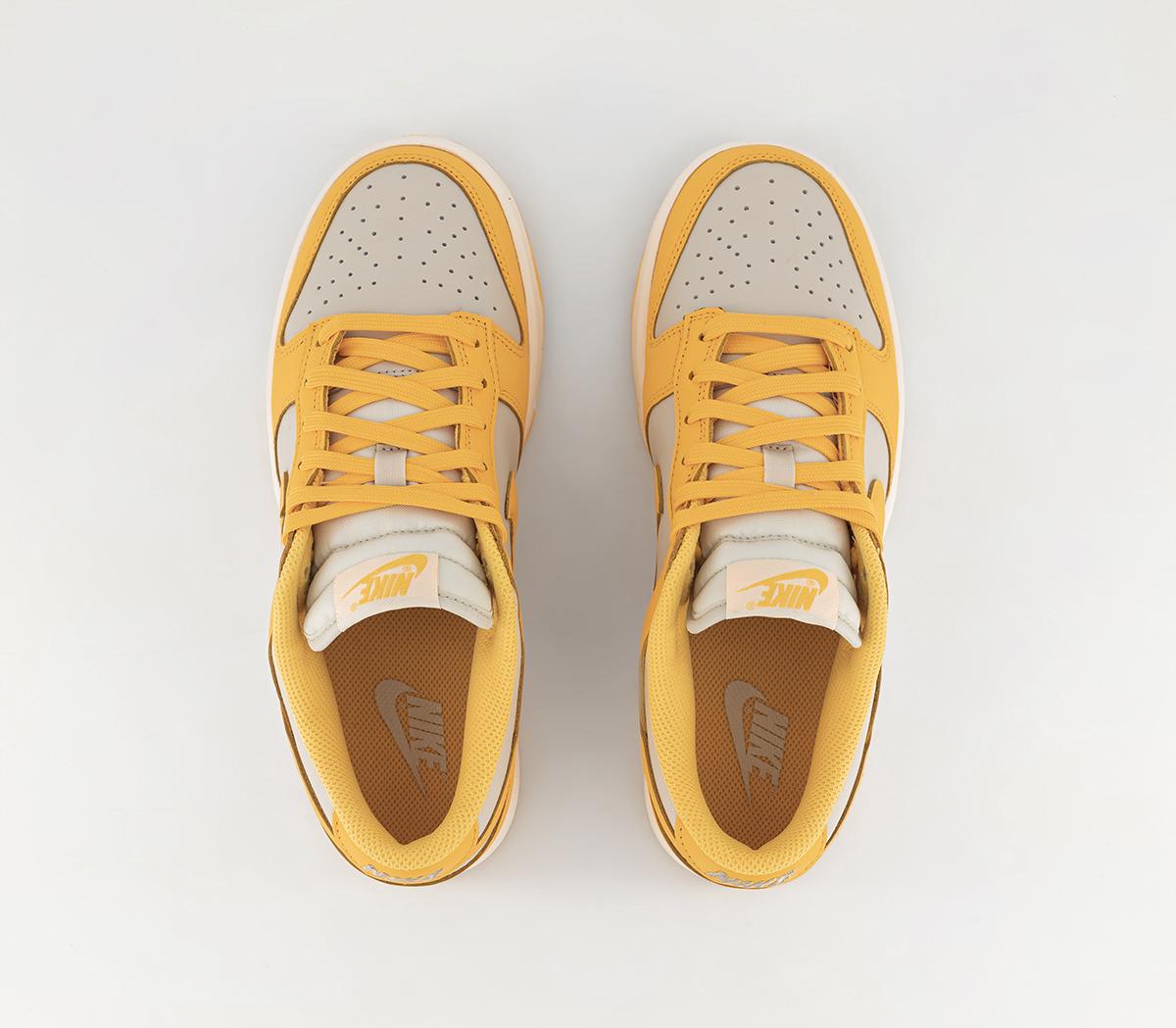 Nike Dunk Low Trainers Light Bone Citron Pulse Sail - Nike Dunk
