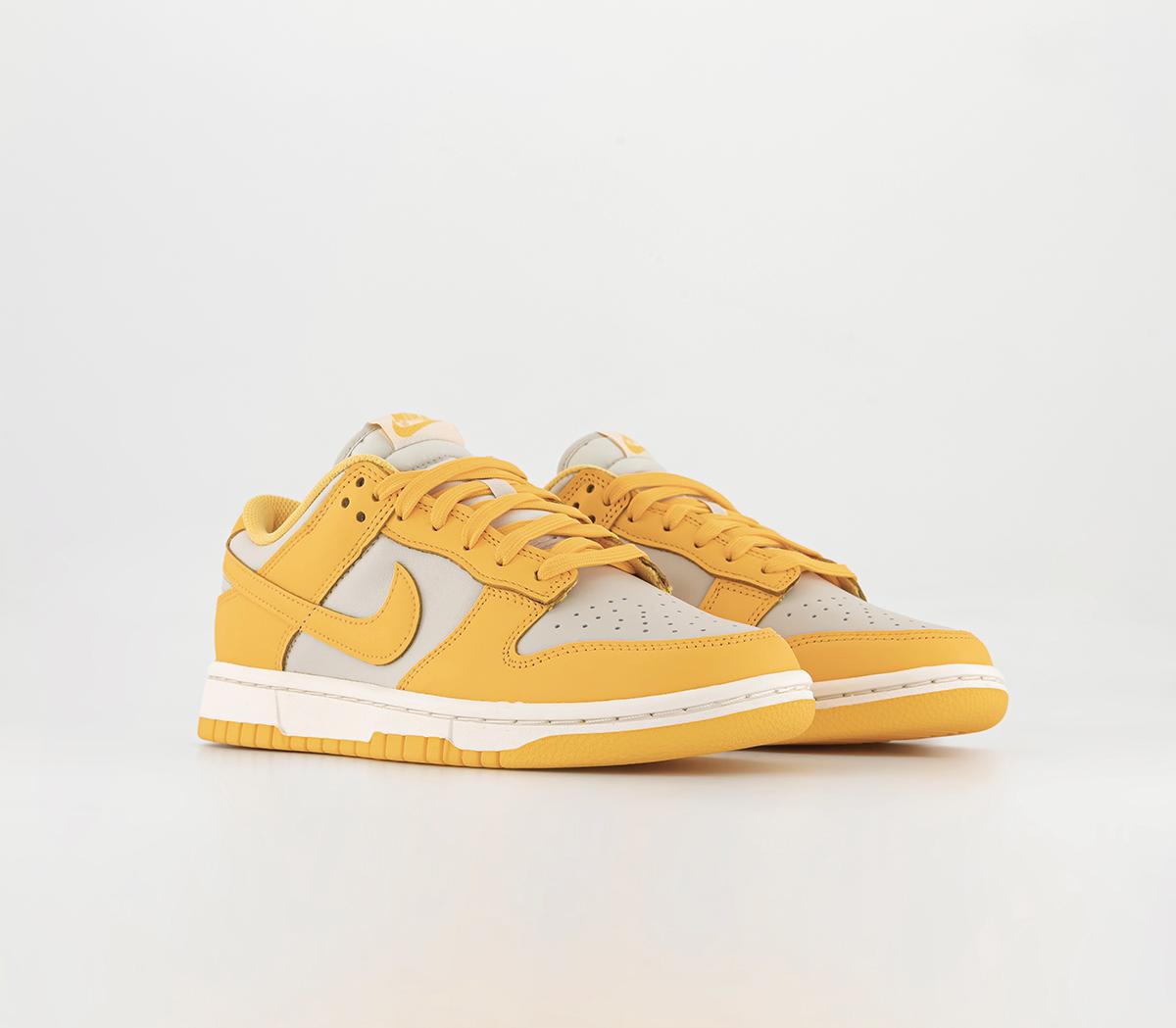 Nike Dunk Low Trainers Light Bone Citron Pulse Sail - Nike Dunk