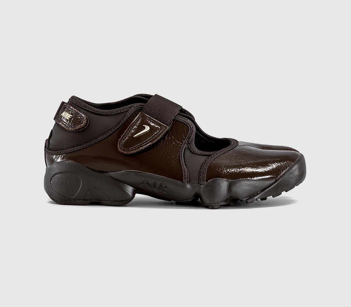 Click here for Nike Womens Air Rift Trainers Velvet Brown Metalli... prices