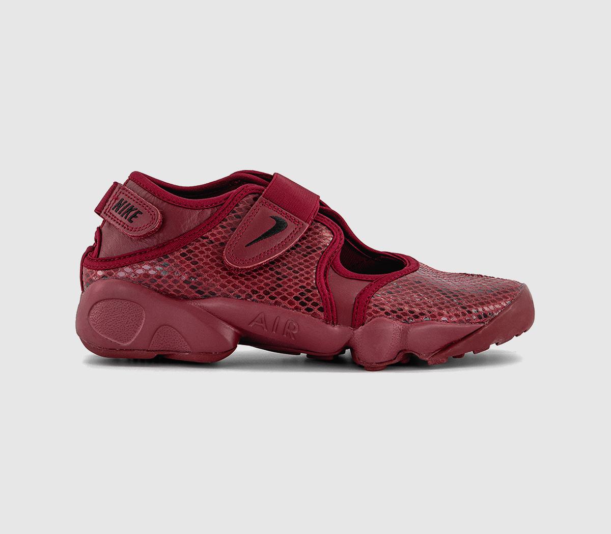 Click here for Nike Womens Air Rift Trainers Team Red Black  7.5 prices