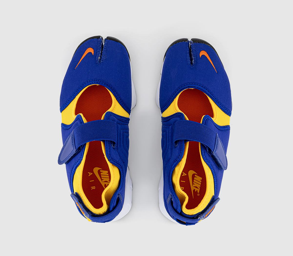 Nike Nike Air Rift Trainers Concord College Orange Varsity Maize Black ...