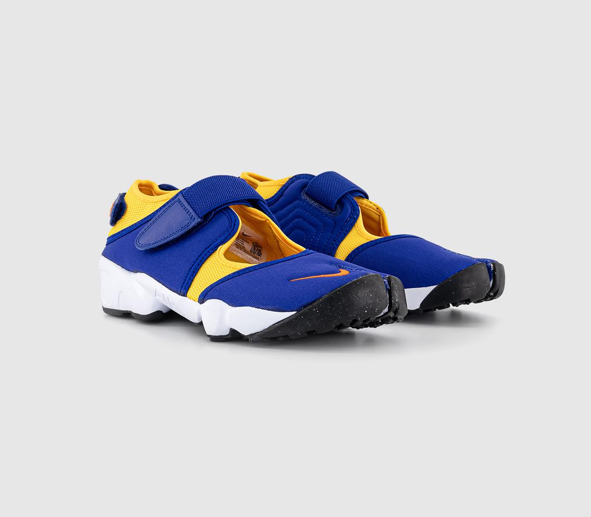 Nike Nike Air Rift Trainers Concord College Orange Varsity Maize Black ...