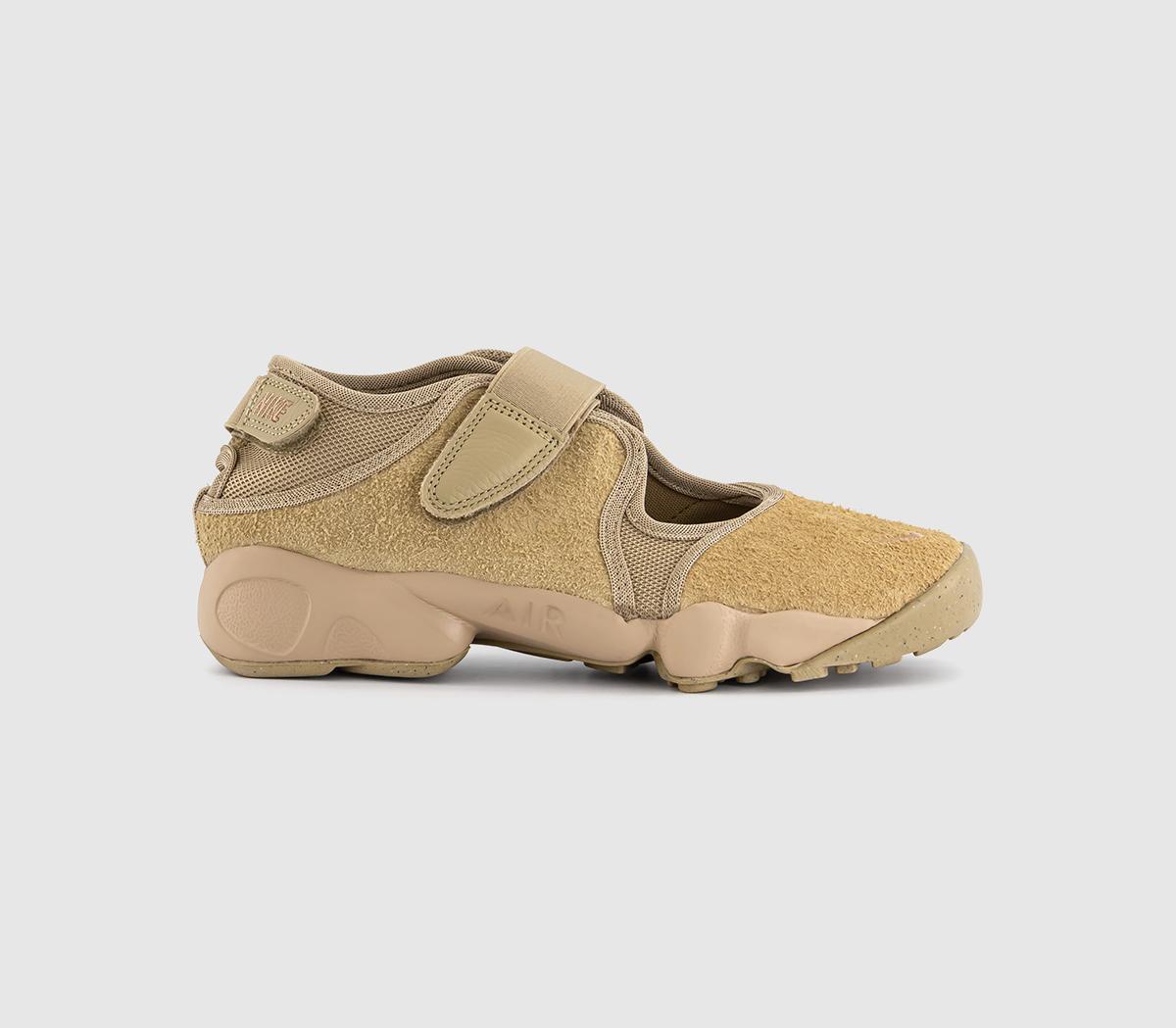 Click here for Nike Womens Air Rift Trainers Parachute Beige Hemp... prices