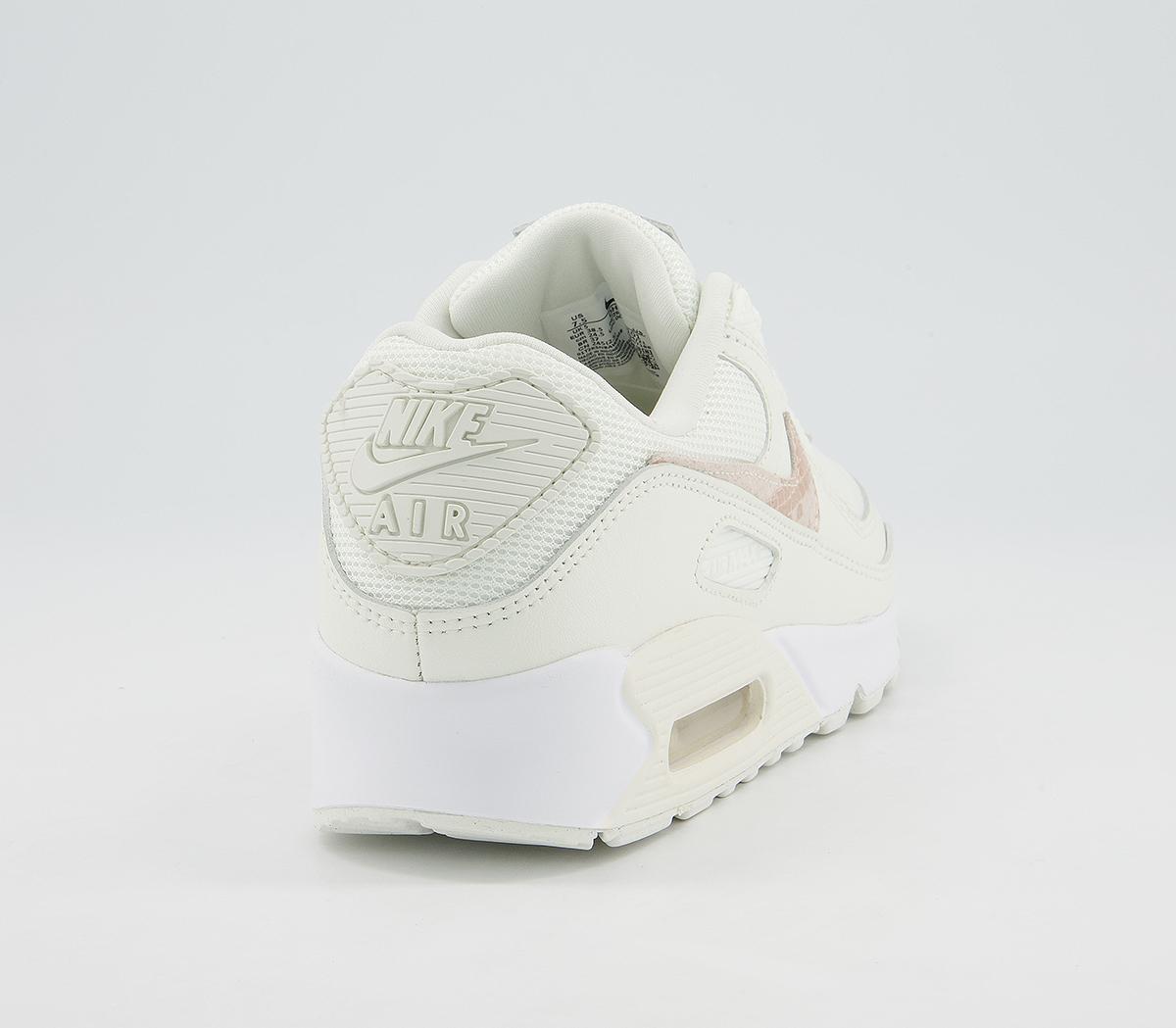 Nike Air Max 90 Trainers Sail Exotic - Women's Trainers