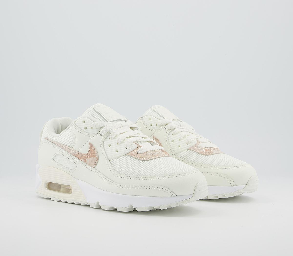 Nike Air Max 90 Trainers Sail Exotic - Women's Trainers