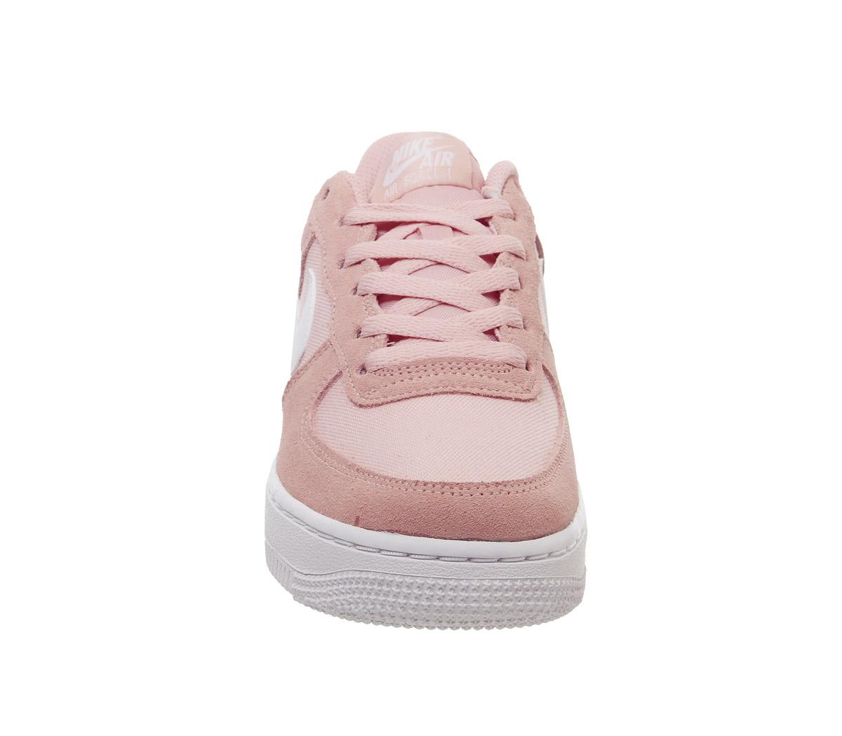 Nike Af1 Boys Trainers Coral Starust White - Women's Trainers