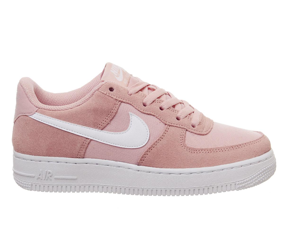Nike Af1 Boys Trainers Coral Starust White - Women's Trainers