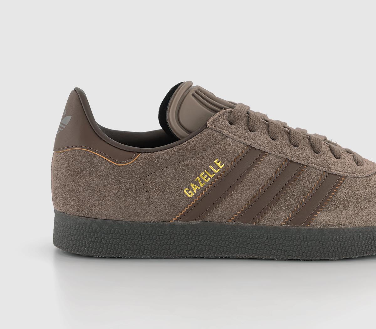 adidas Gazelle Trainers Earth Strata Brown Gum - Women's Trainers
