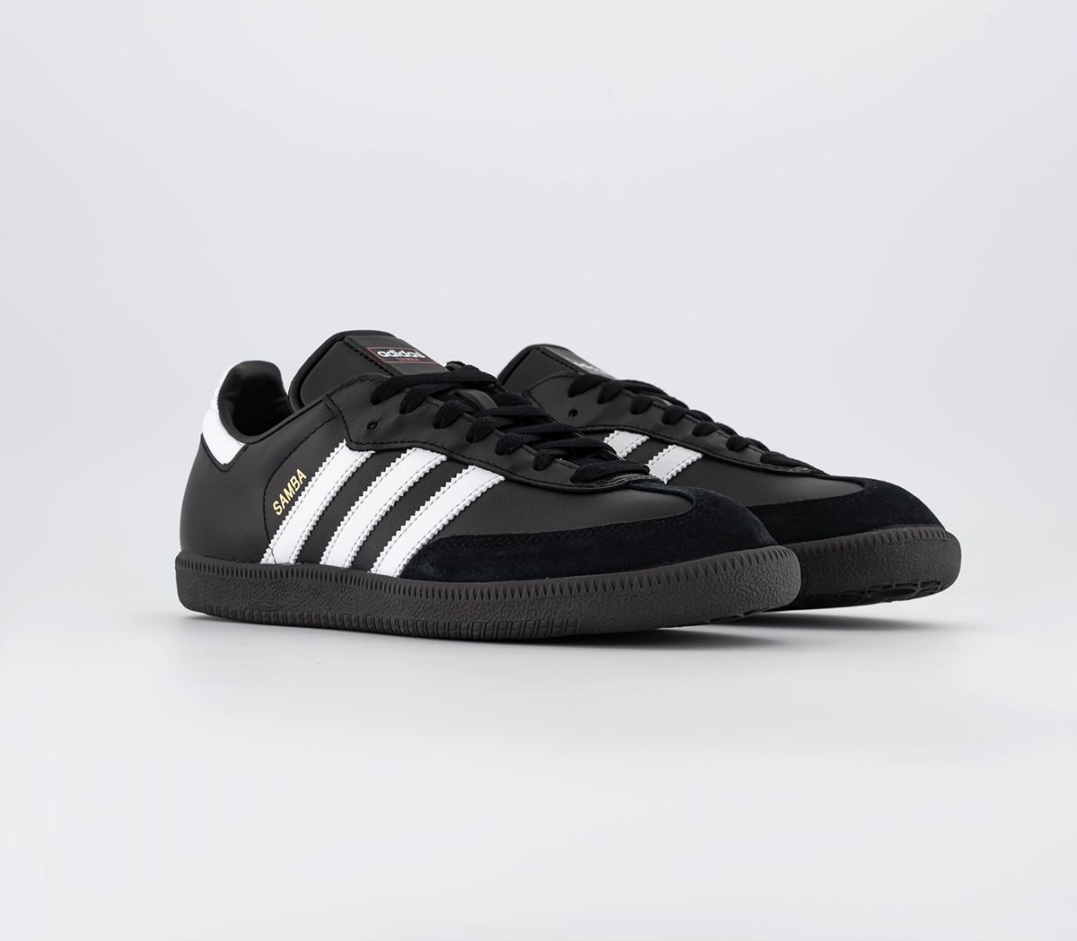 adidas Samba Trainers Core Black White Core Black - Men's Trainers