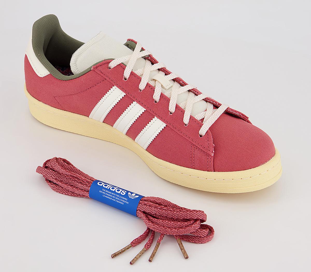 adidas Campus 80s Trainers Wonder Red Off White - Men's Trainers