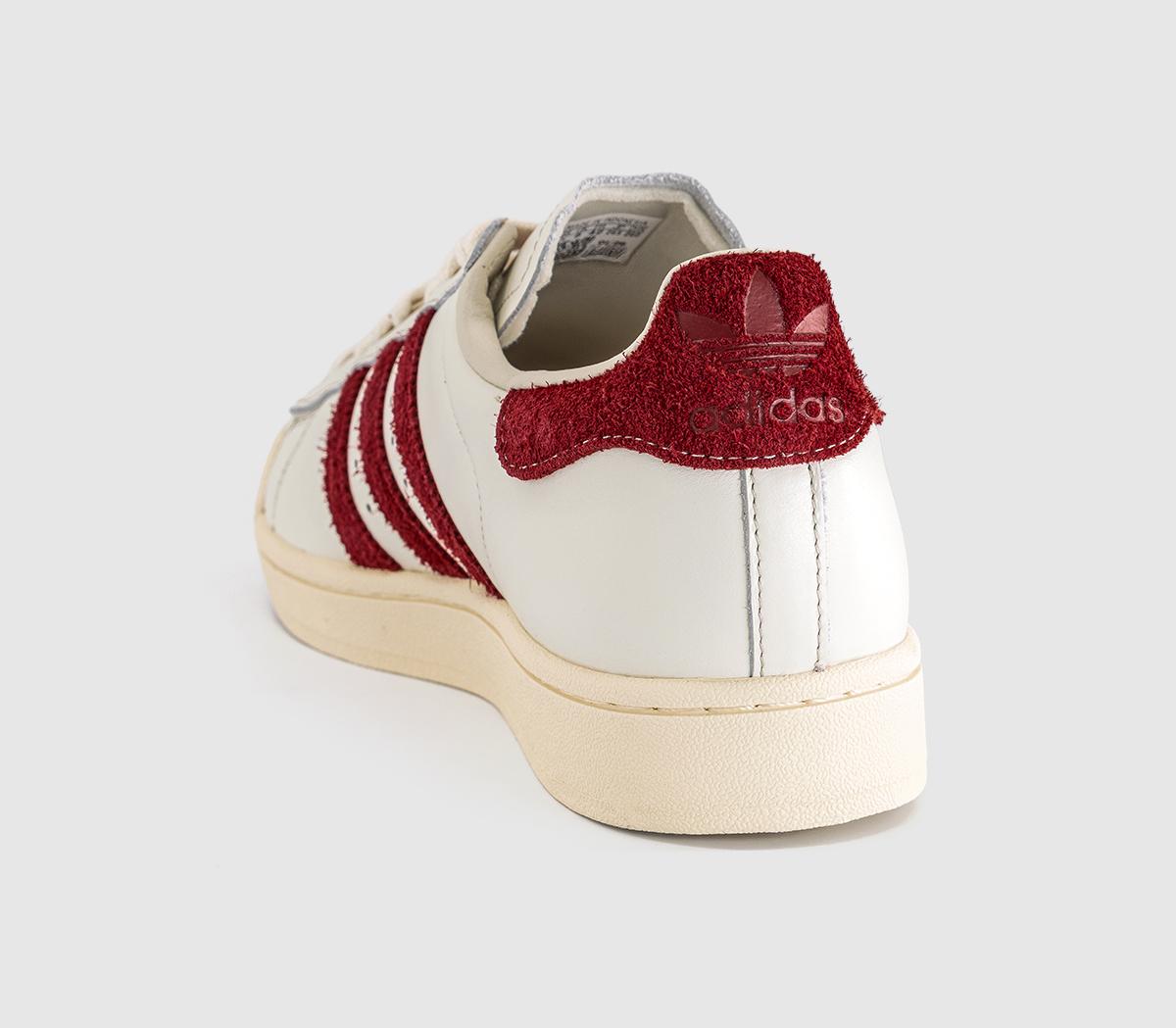 adidas Superstar II Trainers Off White Rust Red Warm Vanilla - Men's ...