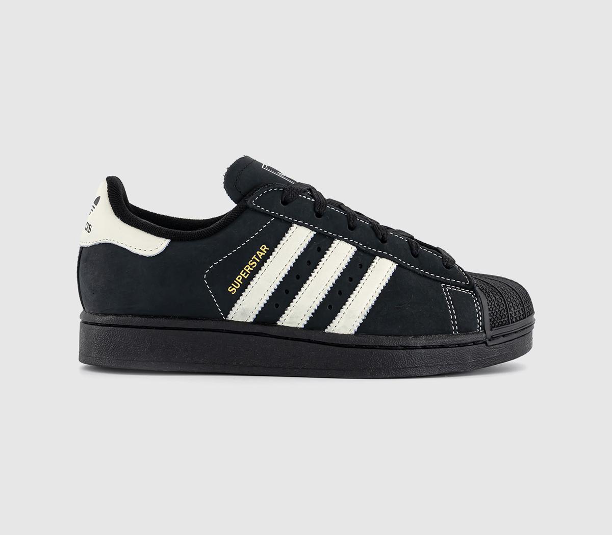 Click here for adidas Womens Superstar II Trainers Black Cream  4 prices