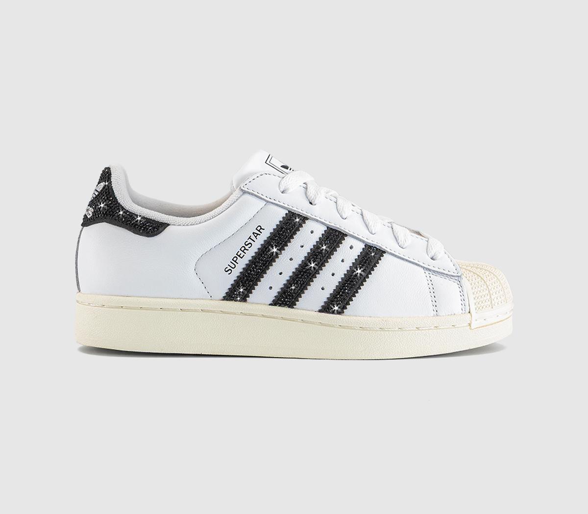 Click here for adidas Womens Superstar II Trainers Crystal Cream... prices