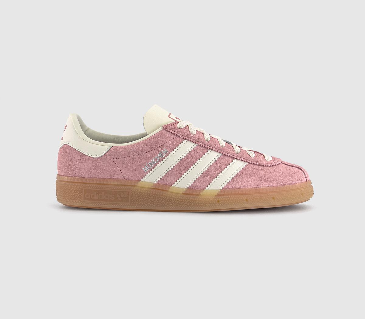 Click here for adidas Womens München Trainers Wonder Mauve In Pur... prices
